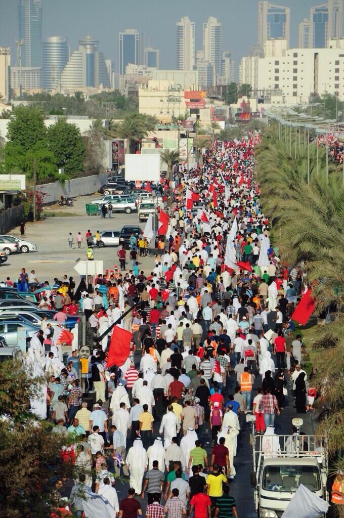 Bahrain Summary: Thousands Take to Streets in Pro-Democracy Protests ...