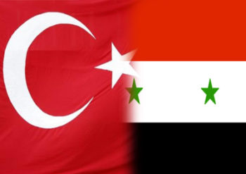 TURKEY SYRIA FLAGS - EA WorldView