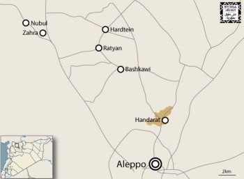 MAP ALEPPO AREA - EA WorldView