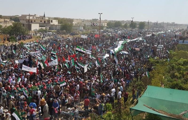 Syria Daily: 10,000s Rally Across Idlib for 4th Friday in Row - EA ...