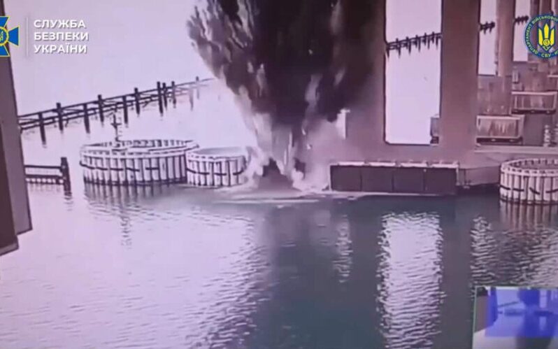 Ukraine War, Day 1,196: Kyiv Again Strikes Putin's Prized Kerch Bridge ...