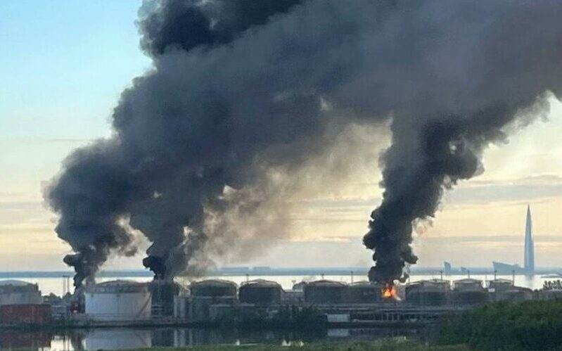 Ukraine War, Day 1,561: Kyiv Strikes St. Petersburg Oil Terminal Before ...